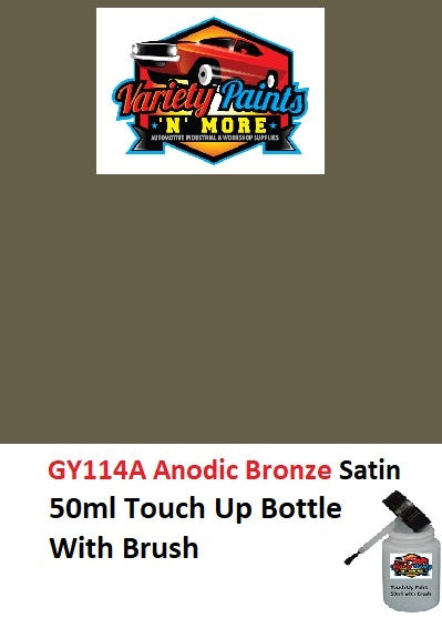 GY114A Anodic Bronze Satin Finish Paint Touch Up Bottle 50ML