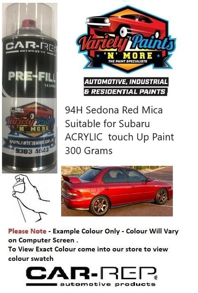 94H Sedona Red Mica Suitable for Subaru ACRYLIC