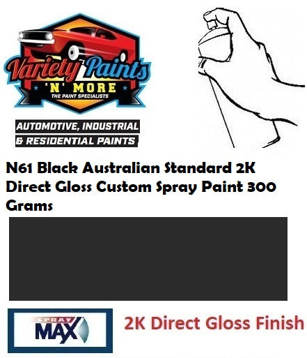N61 Black Australian Standard 2K Direct Gloss