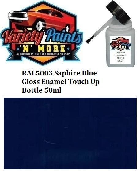 RAL5003 Saphire Blue Gloss Enamel Touch Up Bottle 50ml