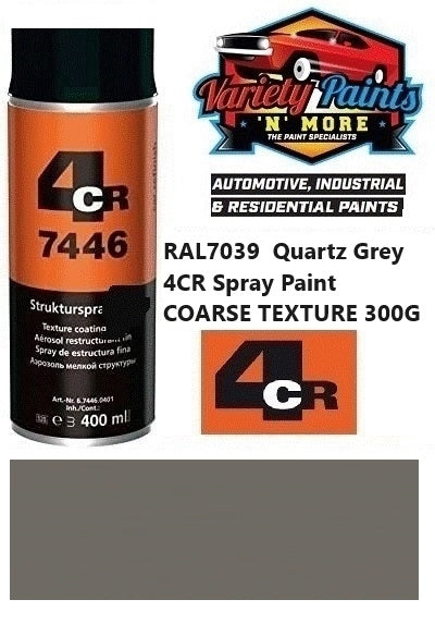 RAL7039 Quartz Grey 4CR Spray Paint COARSE TEXTURE 300G