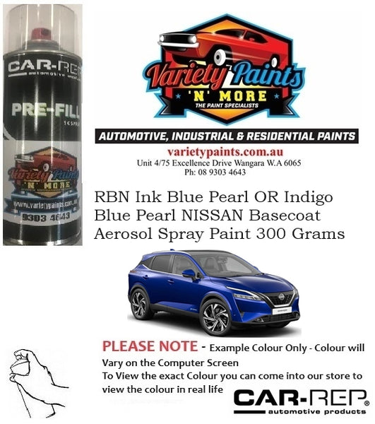 RBN Ink Blue Pearl OR Indigo Blue Pearl NISSAN Basecoat