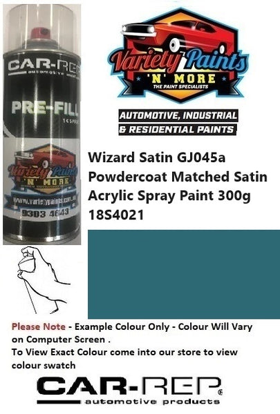 Wizard Satin GJ045a Powdercoat Matched Satin Acrylic