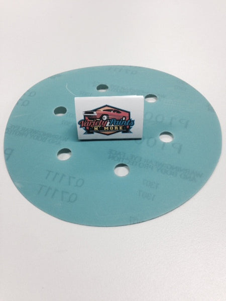 Velocity Velcro Blue Film Disc 6 Hole 150mm 120G Box 100