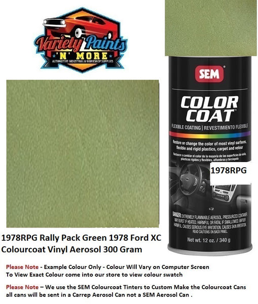 Edit SEO 1978RPG Rally Pack Green 1978 Ford XC Colourcoat