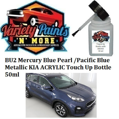 BU2 Mercury Blue Pearl /Pacific Blue Metallic KIA ACRYLIC