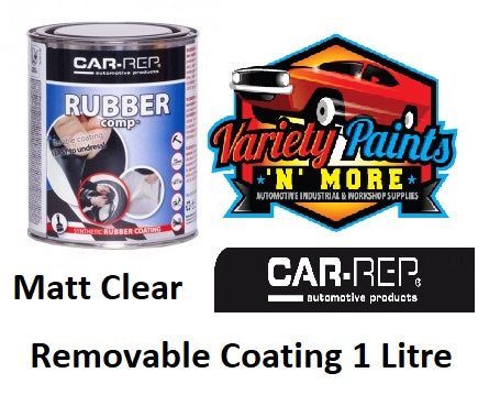 Car-Rep Rubber Comp Removable Rubber Coating Transparent Matt Clear 1