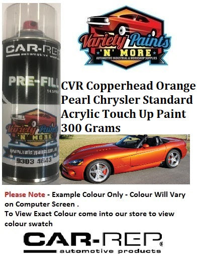 CVR Copperhead Orange Pearl Chrysler / Dodge Standard Acrylic