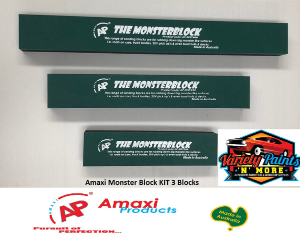 Amaxi Monster Block KIT 3 Blocks