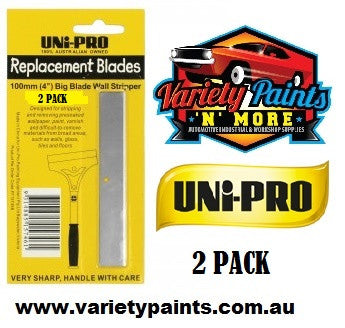 Unipro Heavy Duty Scraper Blades 10 Pack