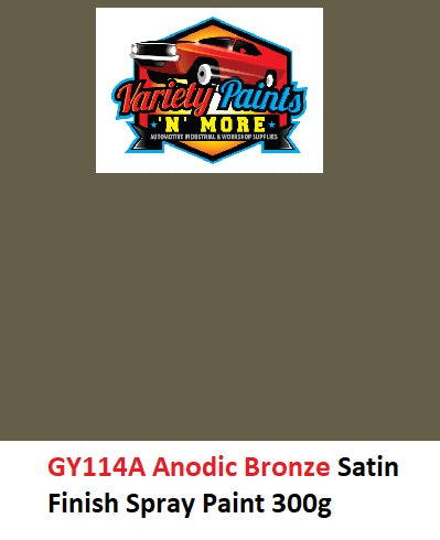 GY114A Anodic Bronze Satin Finish Spray Paint 300g