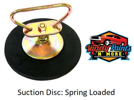 Suction Disc: Spring Loaded