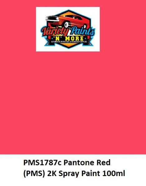 PMS1787c Pantone Red (PMS) 2K Spray Paint 300 Grams