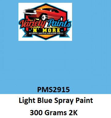 PMS2915 Pantone® Blue Custom Spray Paint 2K Direct Gloss Spray Can 300