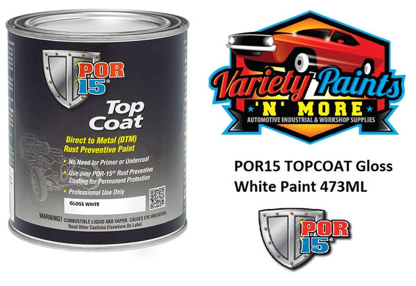 POR15 100ml Rust Preventative Paint Silver
