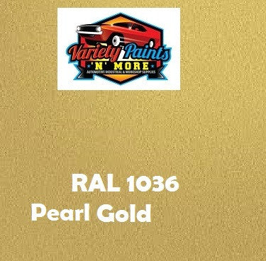 RAL 1036 Pearl Gold Custom Mixed Spray Paint