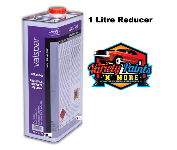 Valspar Industrial Reducer / Thinner Uni RS603 FAST 1 Litre