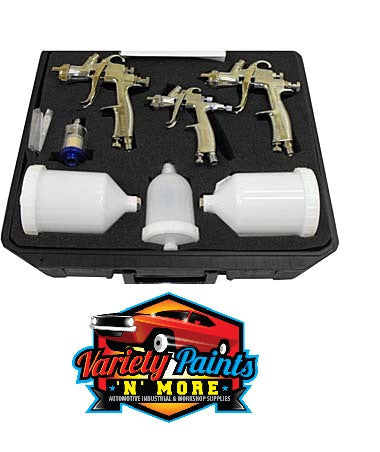 Velocity VGF & VMP Spray Gun Kit (3 Guns Included)