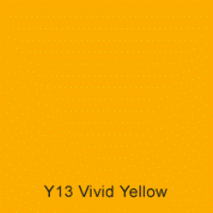 Y13 Vivid Yellow Australian Standard 2K Direct Gloss Custom Spray Pain