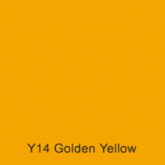 Y14 Golden Safety Yellow Australian Standard Gloss Enamel Custom Spray
